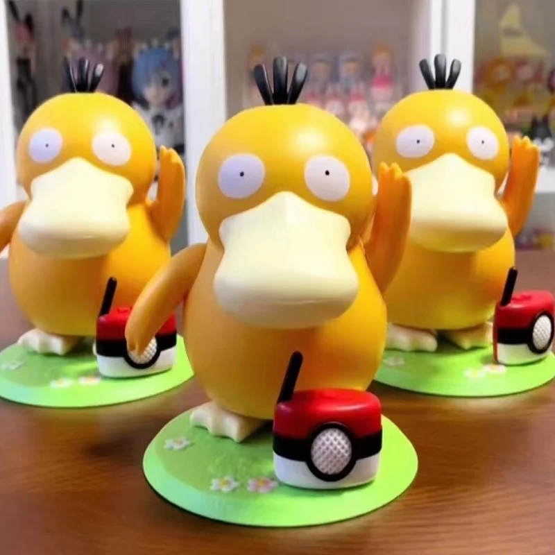 Pokemon-Psyduck-Dancing-Swing-Sounding-Model-Doll-figura-de-acci-n-de ...
