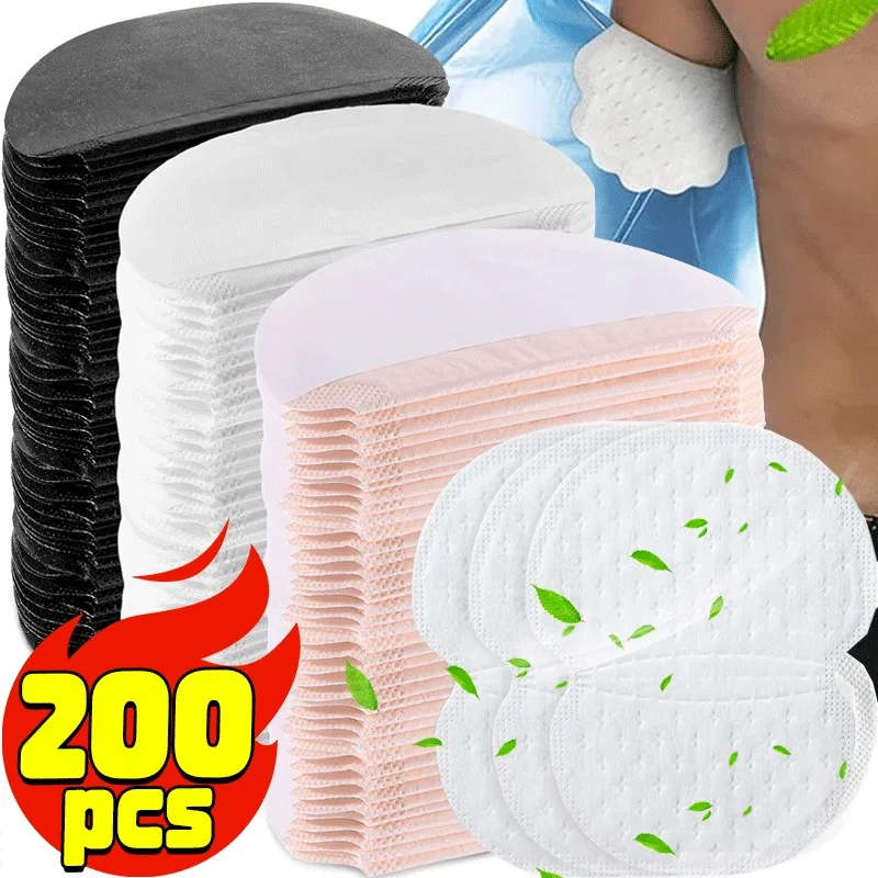 10/200pcs Unisex Summer Sweat Pads Deodorants Underarm Anti ...
