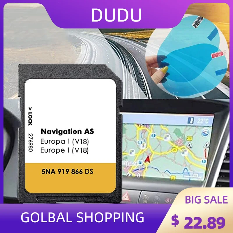 32gb Navigation Sd Map Card Vw As V16 2022 Discover Media Mib2 Golf 7 ...