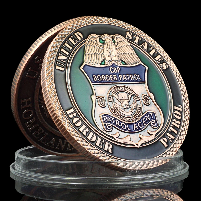 US-CBP-Border-Patrol-Military-Challenge-Coin-United-States-Department ...