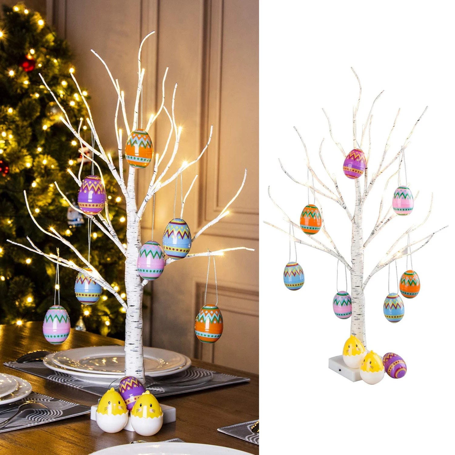 60cm-Easter-LED-Birch-Light-Tree-Decorations-For-Home-Table-Easter-Egg ...