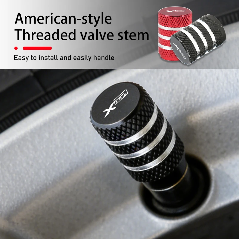 4pcs Aluminium Auto Tire Tyre Wheel Air Dust Cover Bicycle Car Truck ...