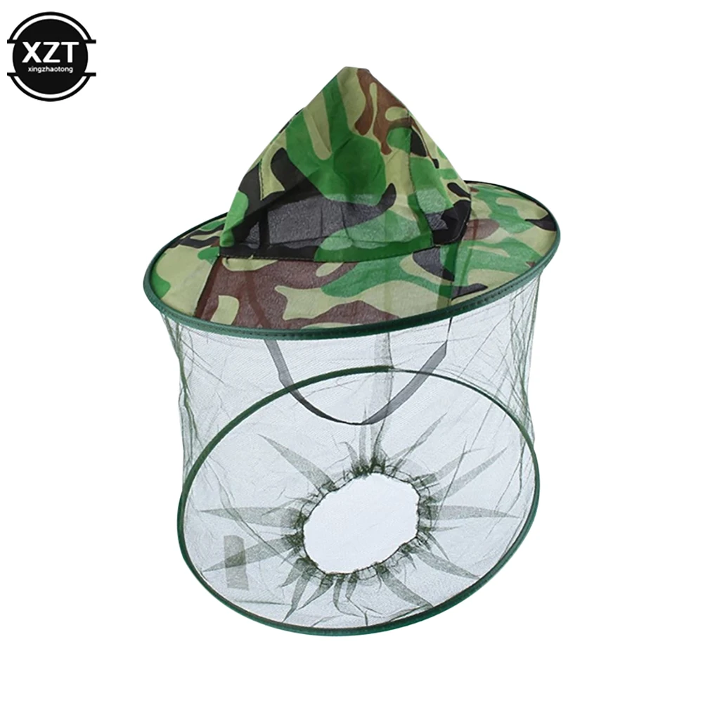 Mosquito-Head-Face-Protector-Net-Hat-Insect-Bugs-Bee-Proof-Mesh-Hat ...
