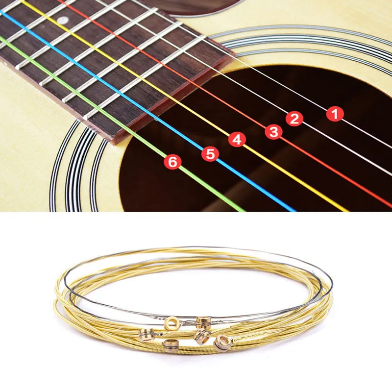 6pcs-lot-Pure-Copper-Strings-1-6-For-Classical-Guitar-Strings-Steel ...