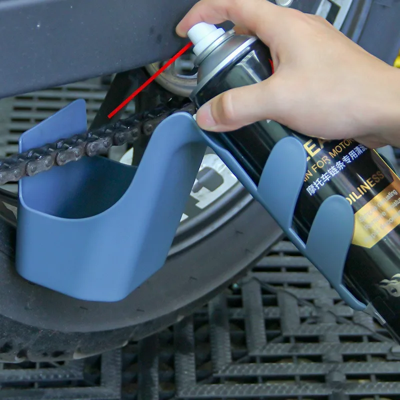 Motorcycle-Bike-Chain-Oil-Storage-Box-Chain-Oil-Cleaning-Tools-Splash ...