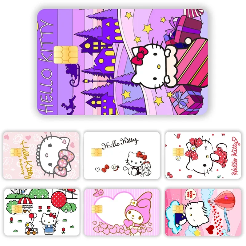Hello-Kitty-Credit-Card-Debit-Card-Stickers-DIY-Sanrio-Anime-Waterproof ...