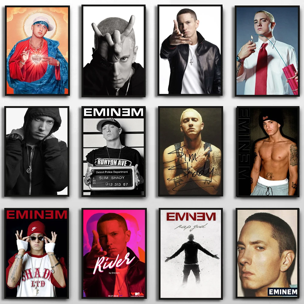 Super-Rapper-Eminems-Posters-and-Prints-Great-Rap-Singer-Canvas ...