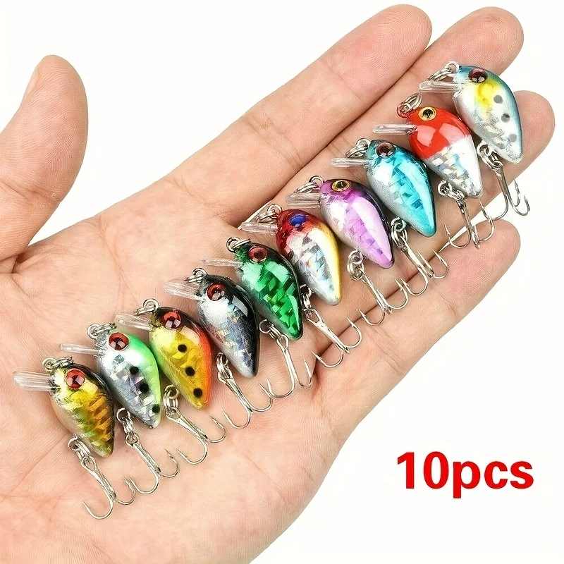 Minnow-Fishing-Lures-Artificial-Wobbler-Bass-Bait-Crankbait-duro-Acess ...