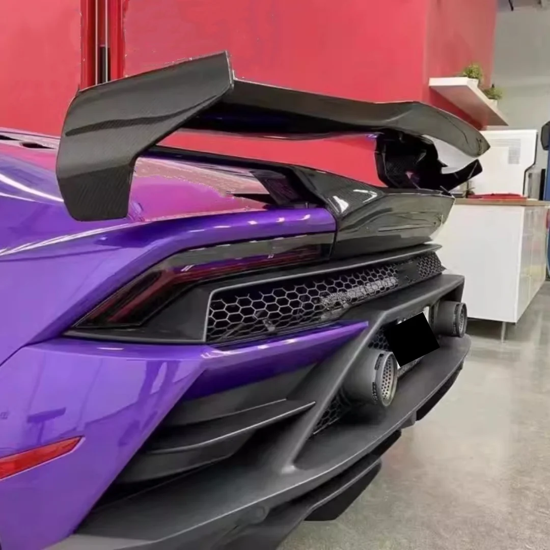 Carbon Fiber Tail Wing For Lamborghini Huracan Lp580 Lp610 Evo Modified ...