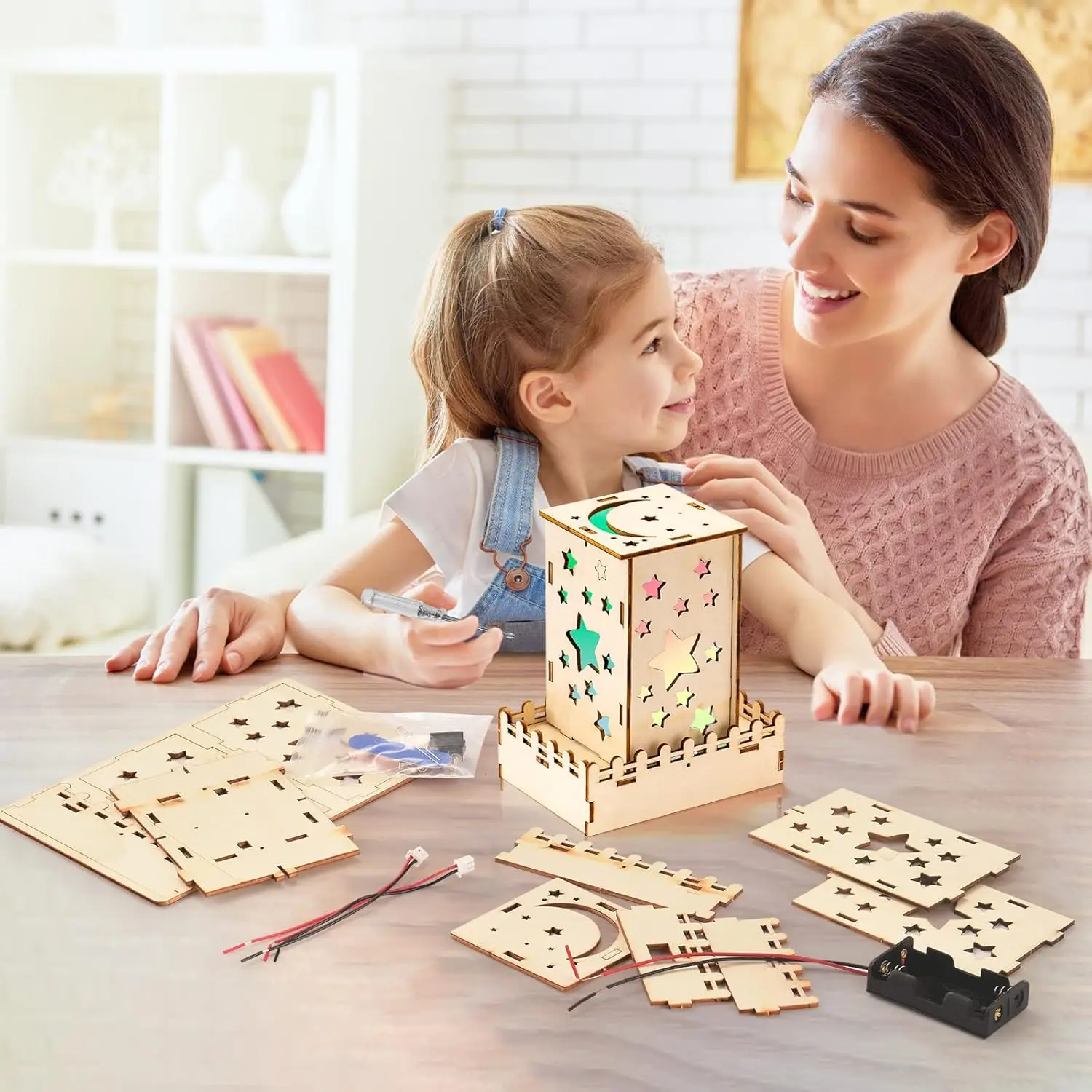 3D Wooden Puzzles Assembly Model Set – My Artistic Place