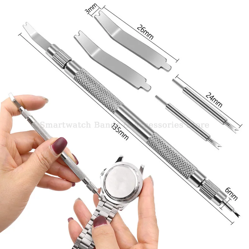 5pcs Watch Repair Tool Watch Strap Removal Pin Repair with Head Tips ...