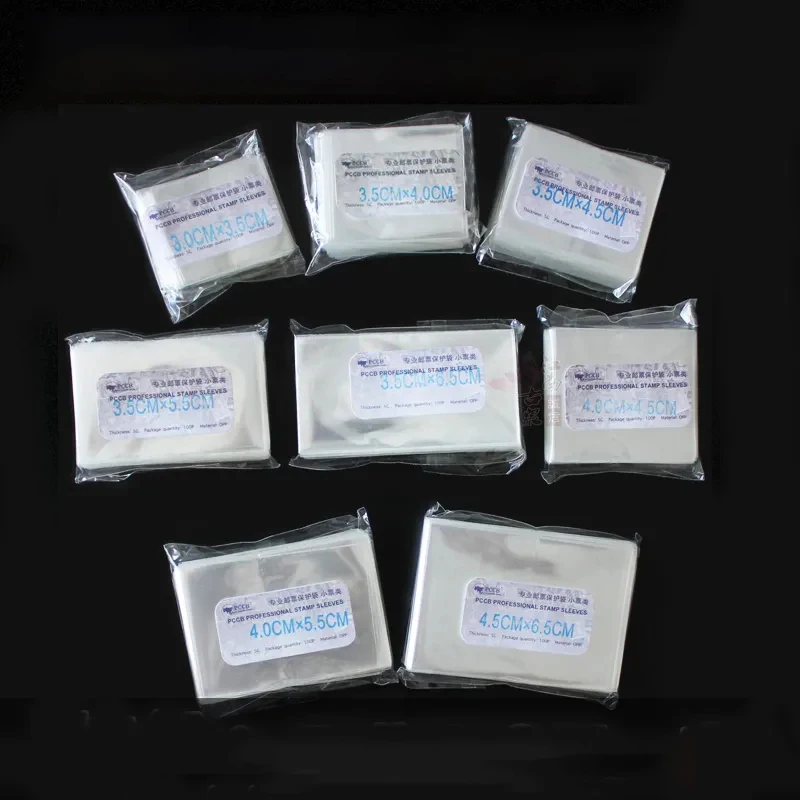 Cole-o-Stamp-Protection-Bag-Sleeve-Holder-OPP-Stamp-Stamp-Protection ...
