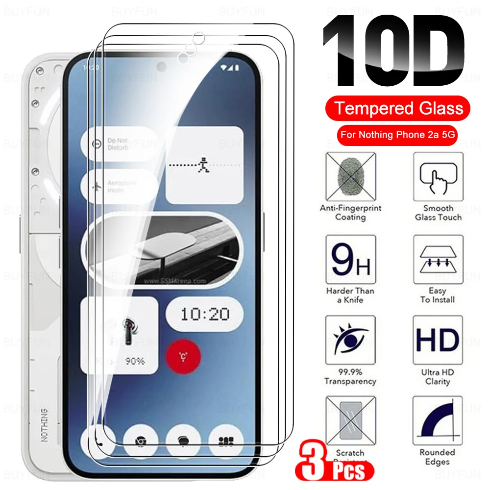 3Pcs-Full-Cover-Tempered-Glass-For-Nothing-Phone-2a-NothingPhone-2a ...