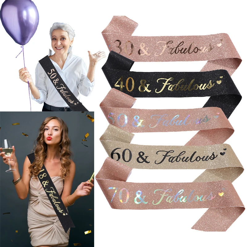 Fashion-Golden-Scallion-Ribbon-Gold-Birthday-Number-18-21-30-40-50-60 ...