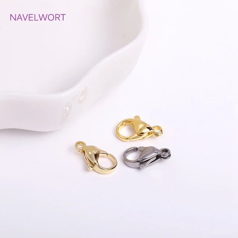 Clasps-For-Jewelry-Making-Stainless-Steel-10mm-12mm-Lobster-Clasps-DIY ...