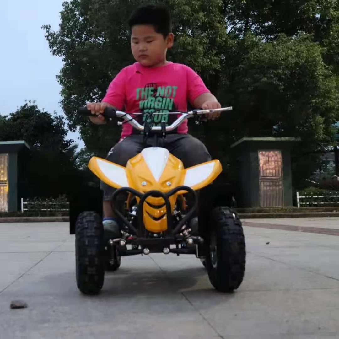 Chinese-Mini-Gasoline-Quad-ATV-49cc-for-Children-Bike-2-Stroke-Four ...