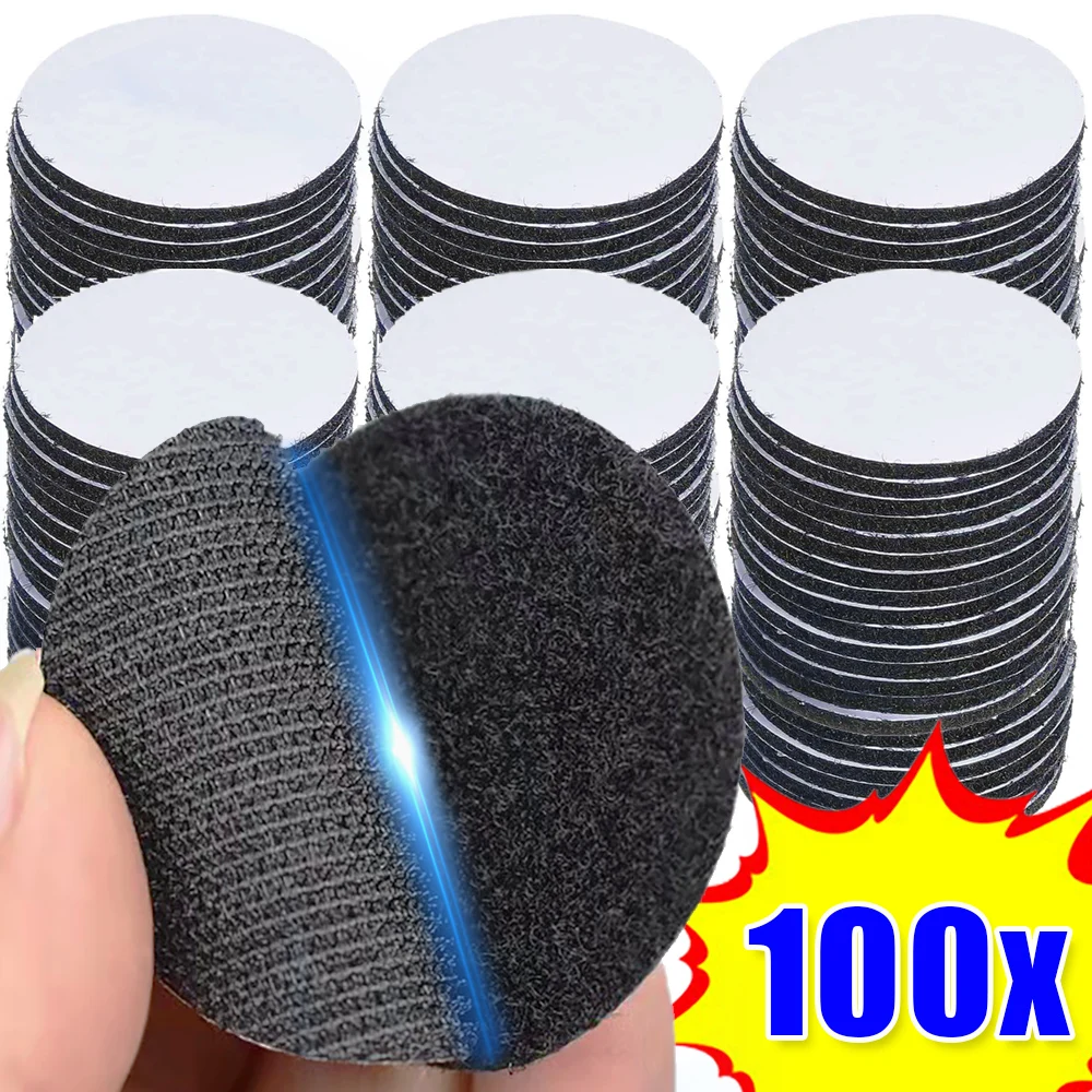 100-2Pcs-Double-Sided-Adhesive-Tape-Self-Adhesive-Fixing-Patch-Stickers ...