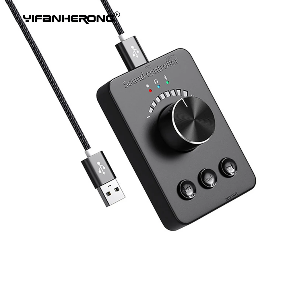 Usb Volume Control Knob Multimedia Pc Computer Speaker Volume ...