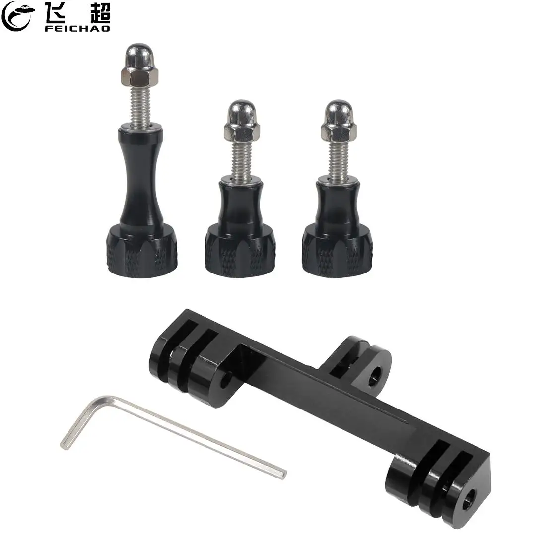 FEICHAO-Dual-Bracket-Tripod-Holder-Metal-Camera-Handle-with-Screw-Mount ...