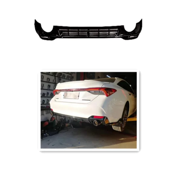 Automotive-Parts-Gloss-Black-Rear-Bumper-Lip-For-Toyota-AVALON-Upgrade ...