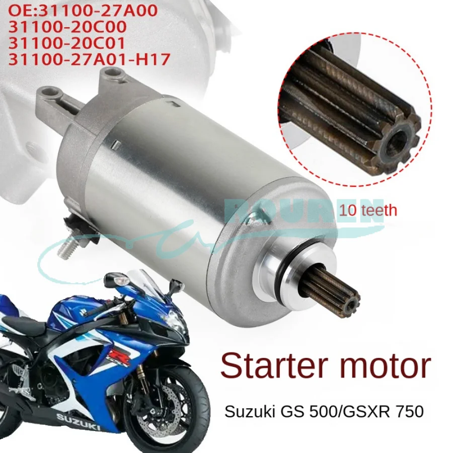 Motorcycle-Engine-Starter-Motor-For-Suzuki-GS-500-GSX750-KAWASAKI-ZX900 ...