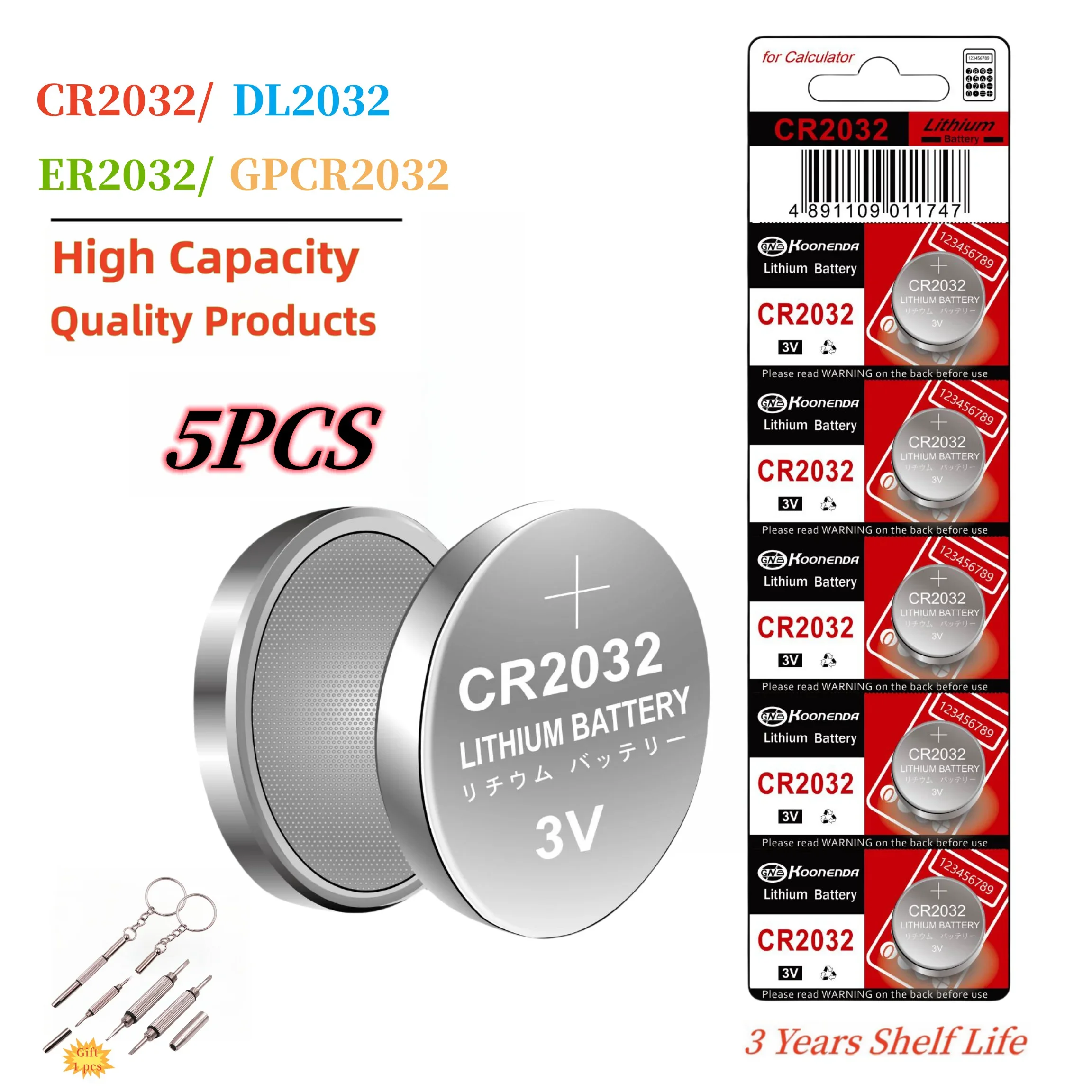 20-50pcs-CR2032-Lithium-Button-Coin-Cell-Battery-for-Computer ...