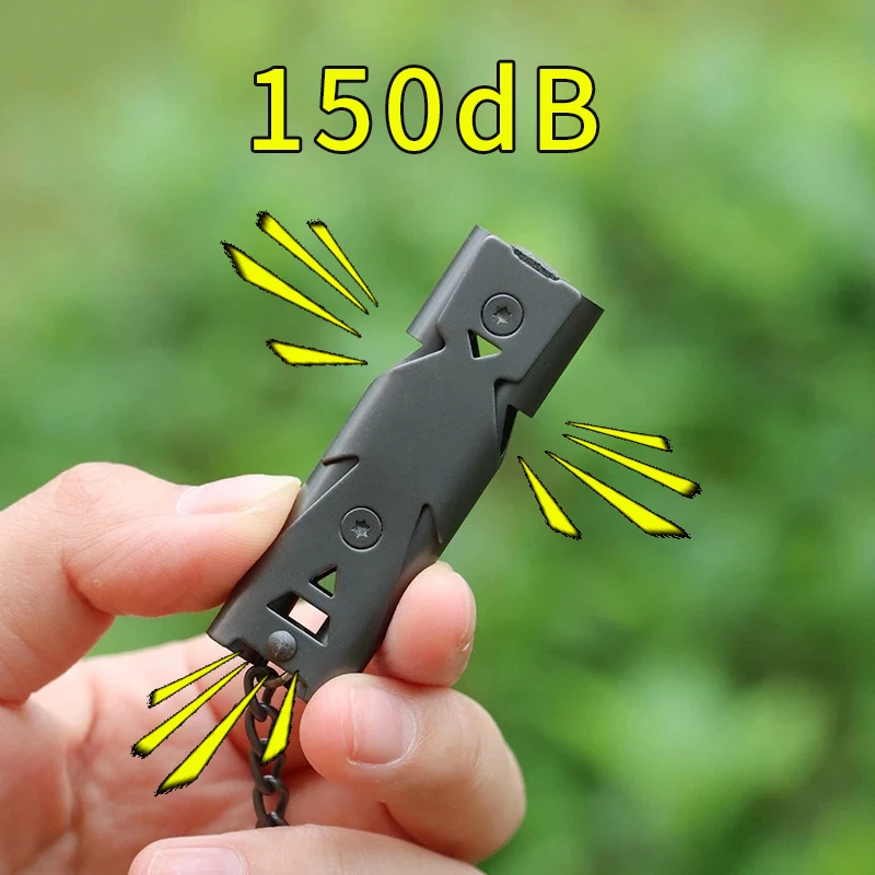150DB-Double-Tube-High-frequency-High-Decibel-Survival-Whistle-Outdoor ...