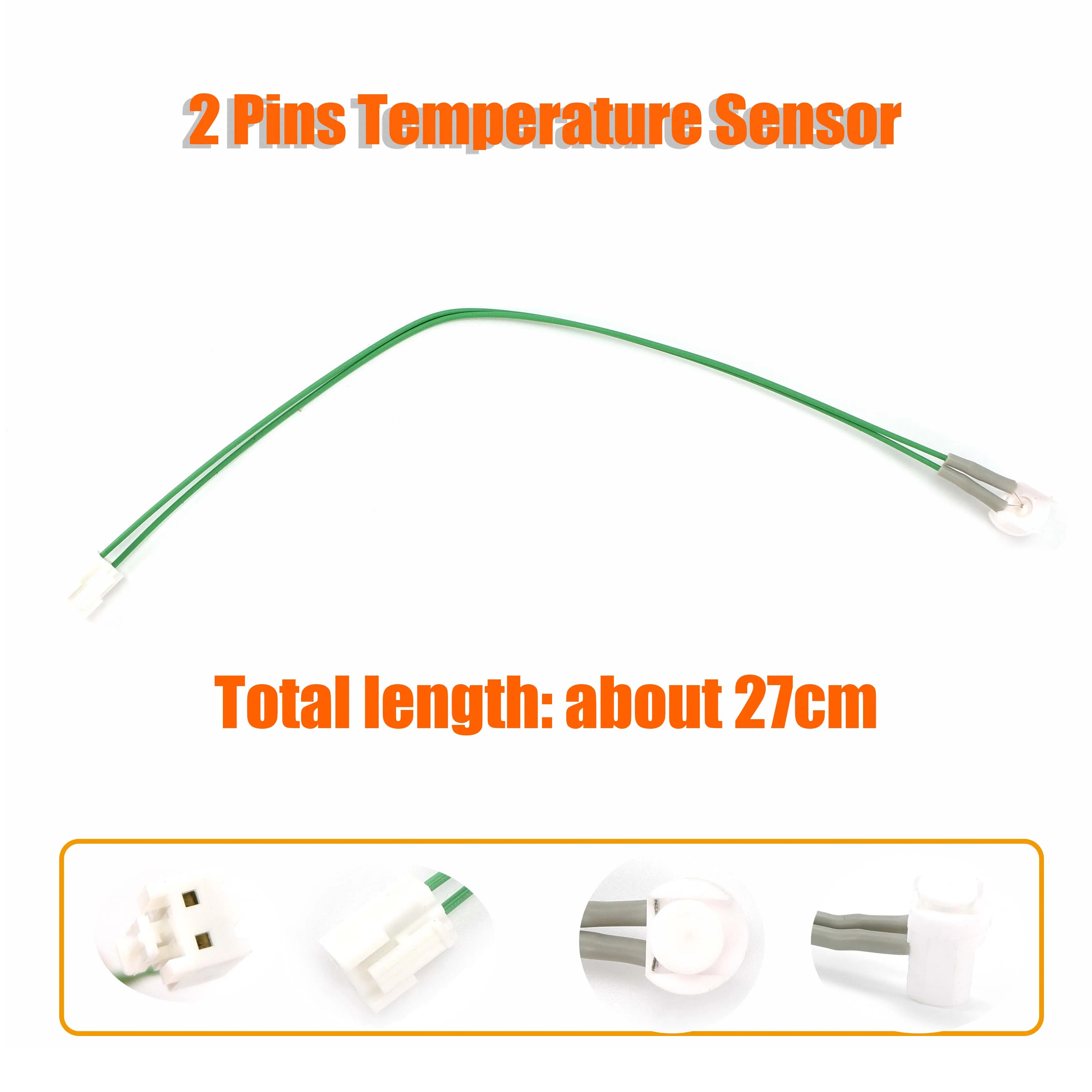 2-Pins-27cm-Standard-Temperature-Temp-Sensor-Probe-Connector ...