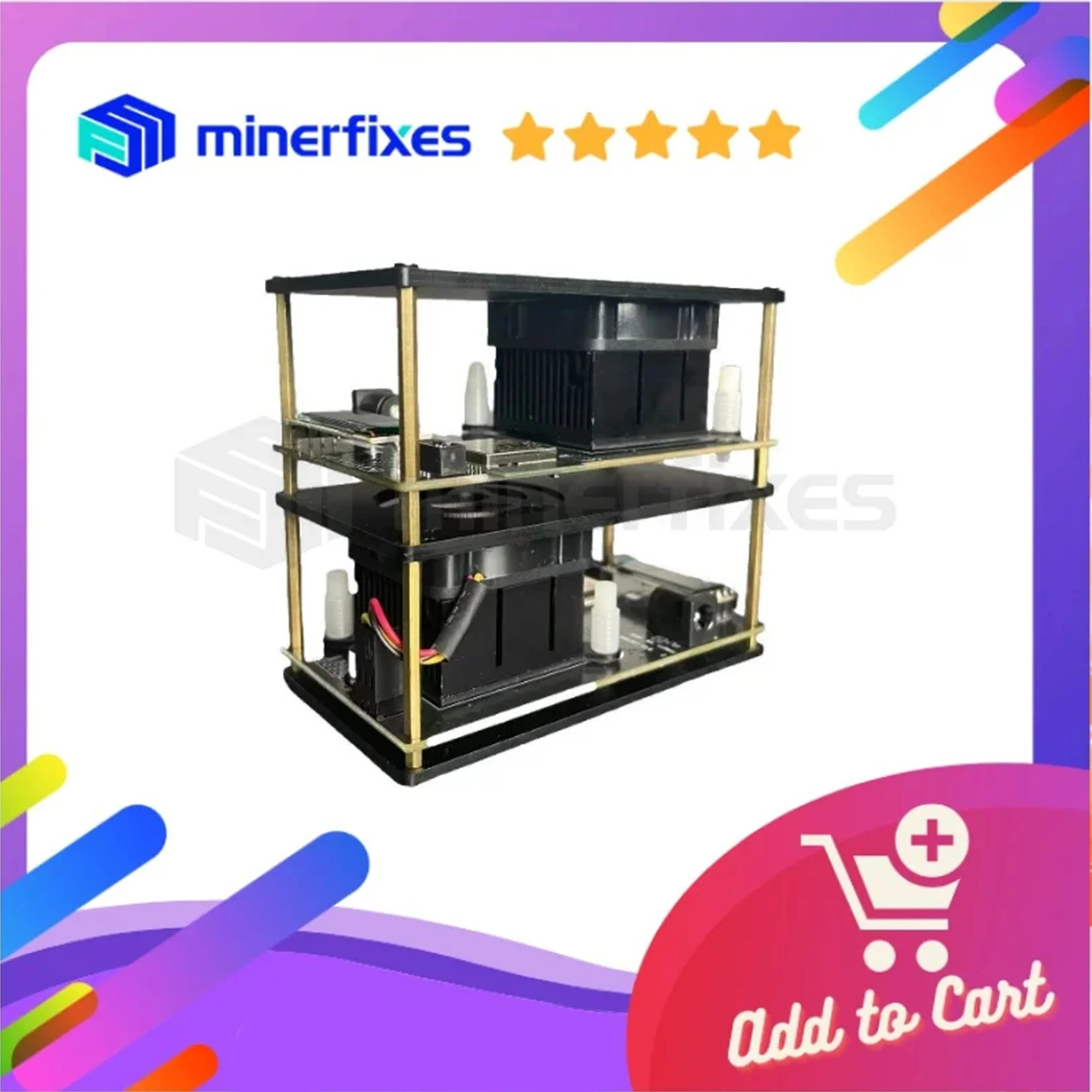 Bitaxe-BM1397-640GH-S-Bitcoin-BTC-Solo-Miner-Crypto-Mining-mini-asic ...