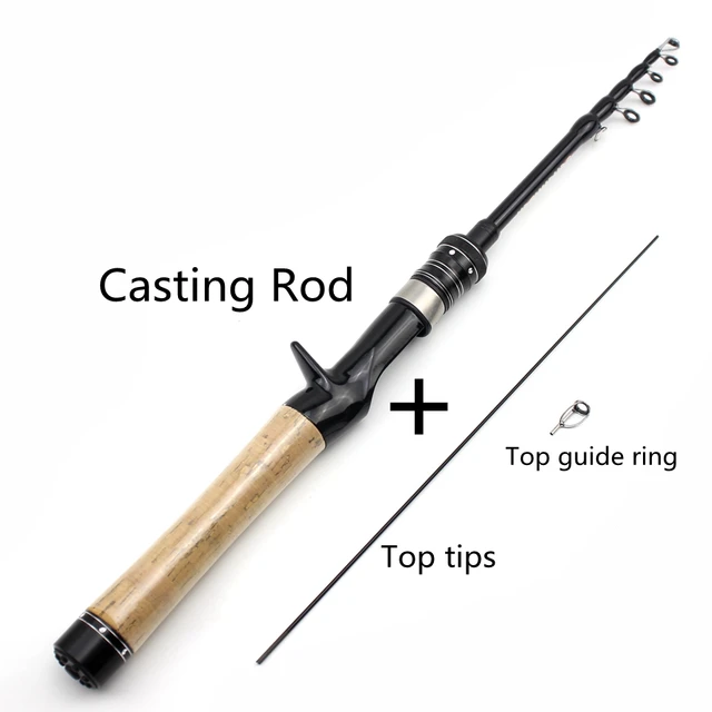 1.8M 1.98M Carbon MINI Ultra Light ul Power Telescopic Fishing Rod ...