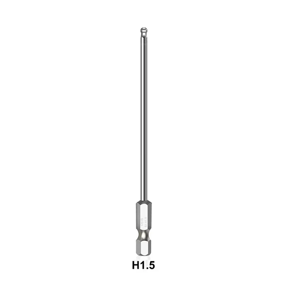 1 Pc Ball Bit: 1.5mm, 2mm, 2.5mm, 3mm, 4mm, 5mm, 6mm, 8mm And 10mm End ...