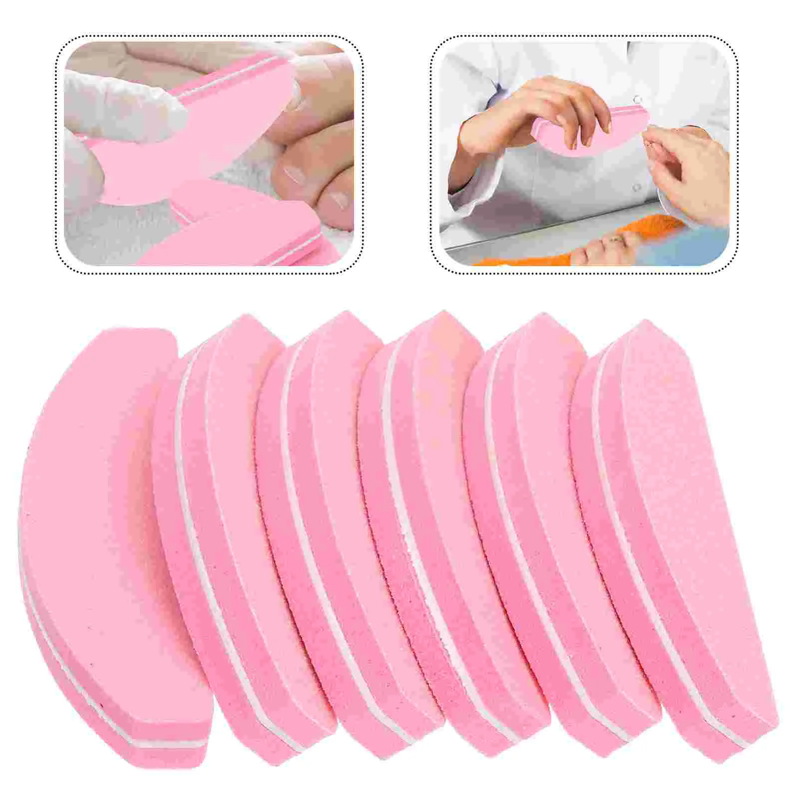 20-Pcs-Nail-Buffering-Block-Buffers-Curved-File-Suite-Major-Files-for ...