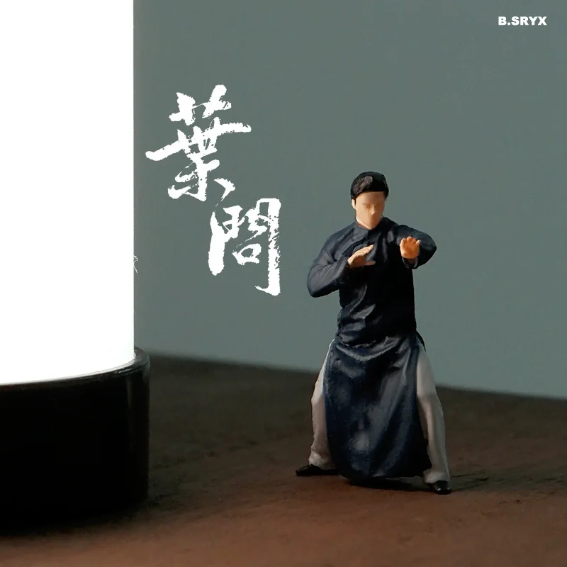 Resin-Hand-Painting-1-64-Chinese-Kung-fu-IP-Man-Figure-Model-Props ...