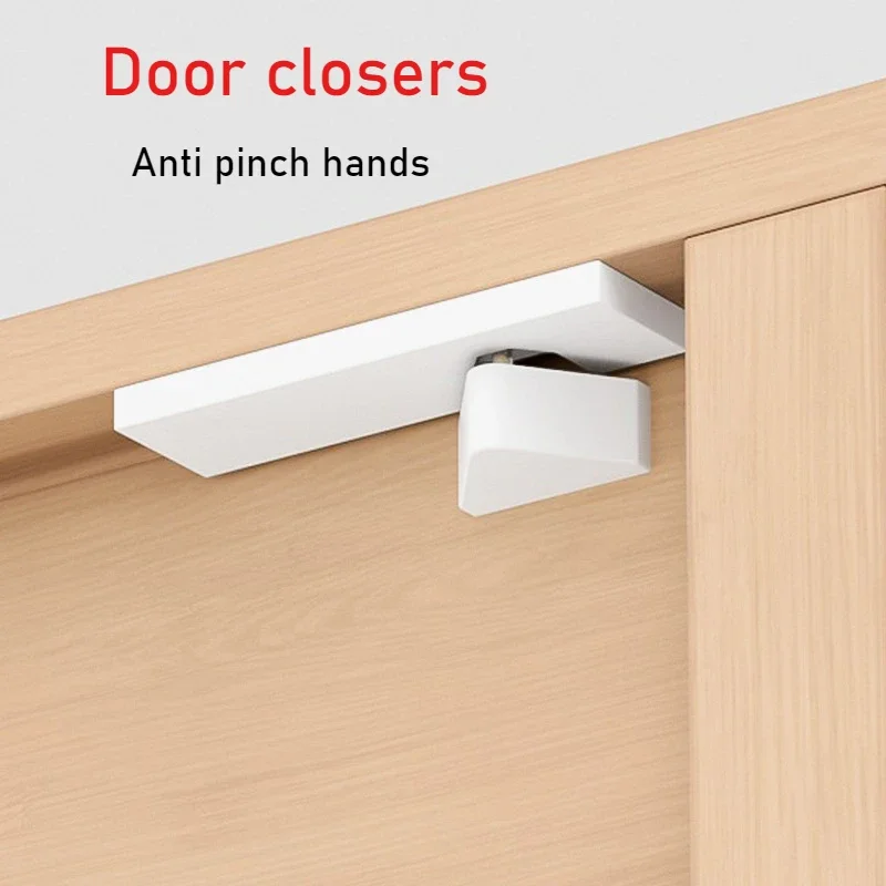 Aluminum Door Buffer Damper External Door Opening Automatic Door Closer ...