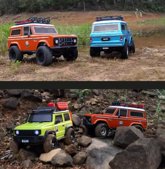 Wheelbase 255mm off Road Desert RGT 136100V3-FD CRUISER V3FD Crawler ...