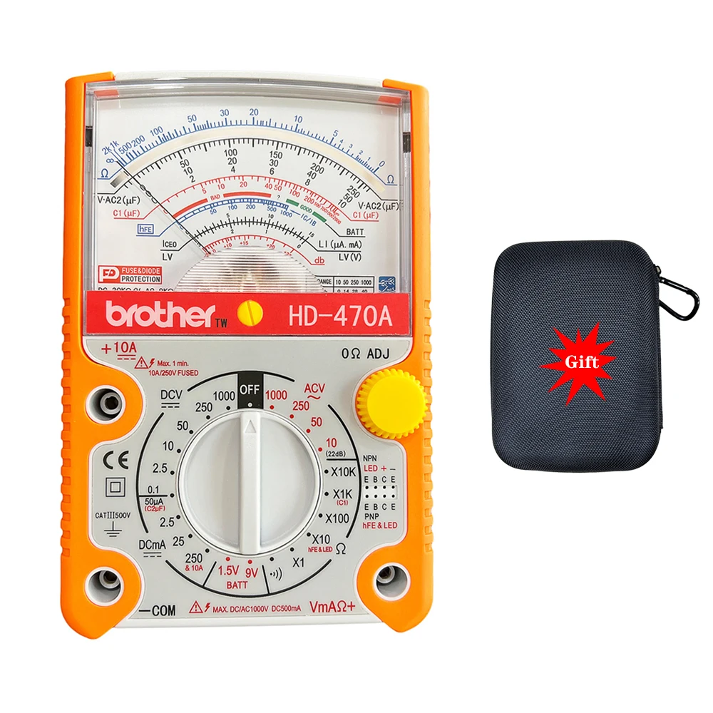 Brother-HD-470A-mult-metro-anal-gico-de-alta-precis-o-eletricista-mec ...