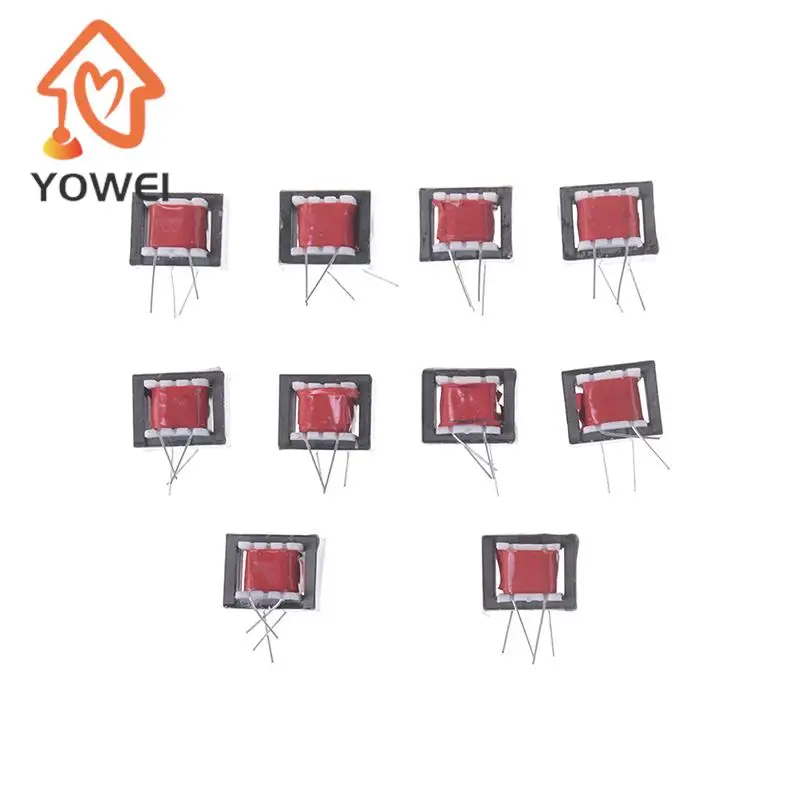 10pcs Red Nickel Alloy Audio Transformers 600:600 Ohm 1:1 EI14 High ...