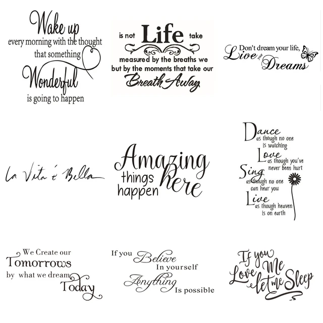 Wallpaper Writing Inspiration