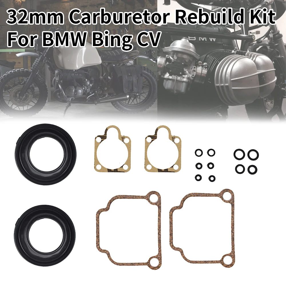 32mm-Carburetor-Rebuild-Kit-For-BMW-Bing-CV-Carb-Airhead-R65-R75-R80 ...