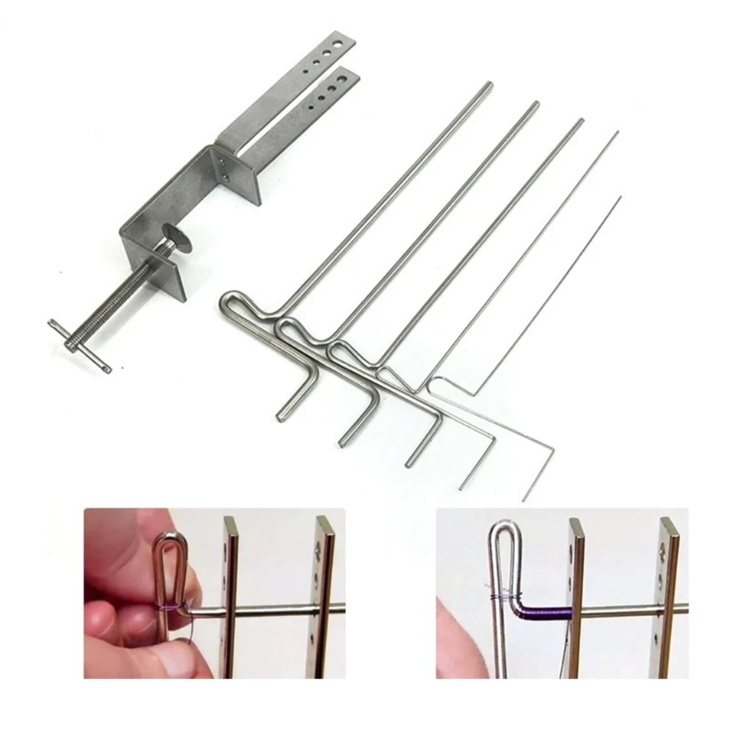 Stainless-Steel-Wire-Coiling-Tool-Set-Wire-Winding-Rod-C-Shaped-Spring ...