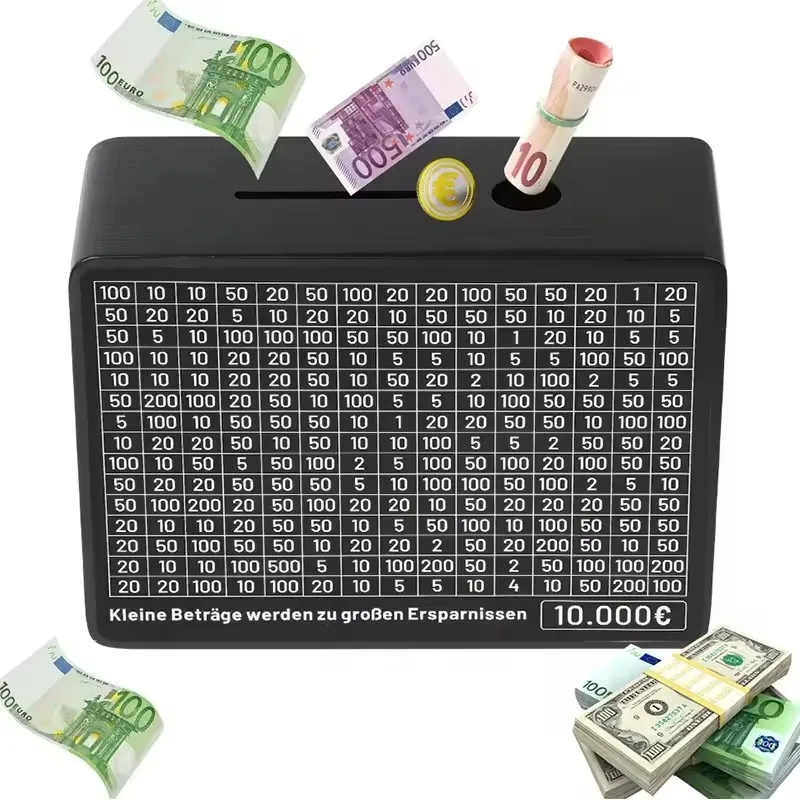 Wooden Money Box Money Saving Box Dorm Durable with Savings Target ...