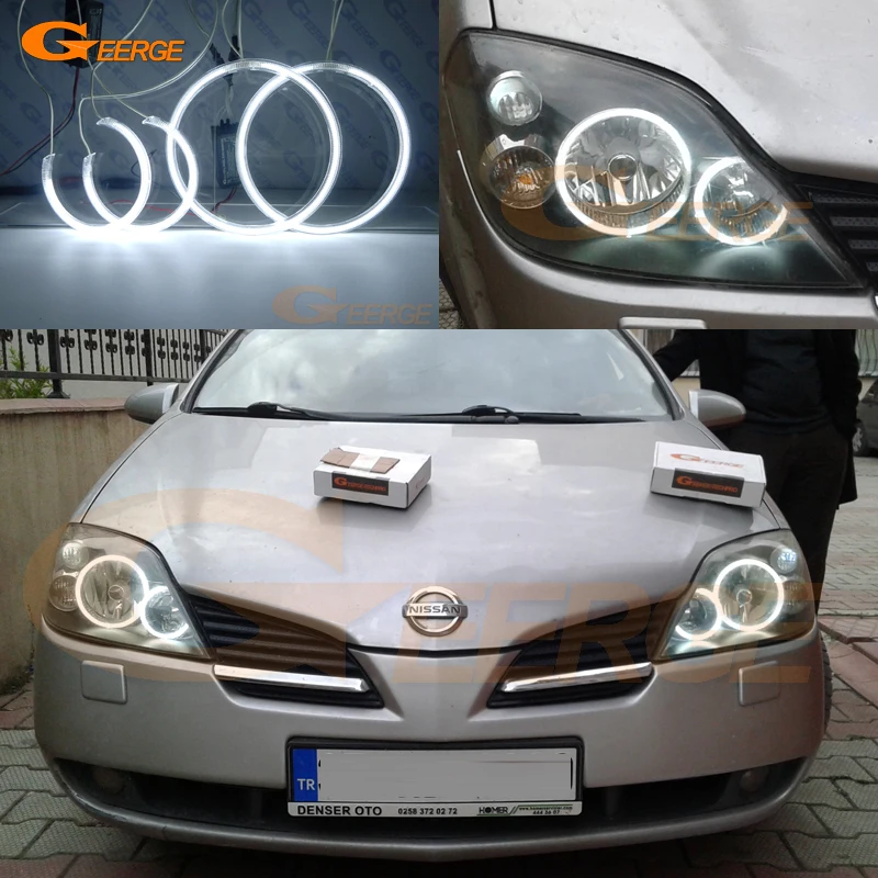 For NISSAN PRIMERA P12 2002-2008 Perfectly Compatible Ultra Bright CCFL ...