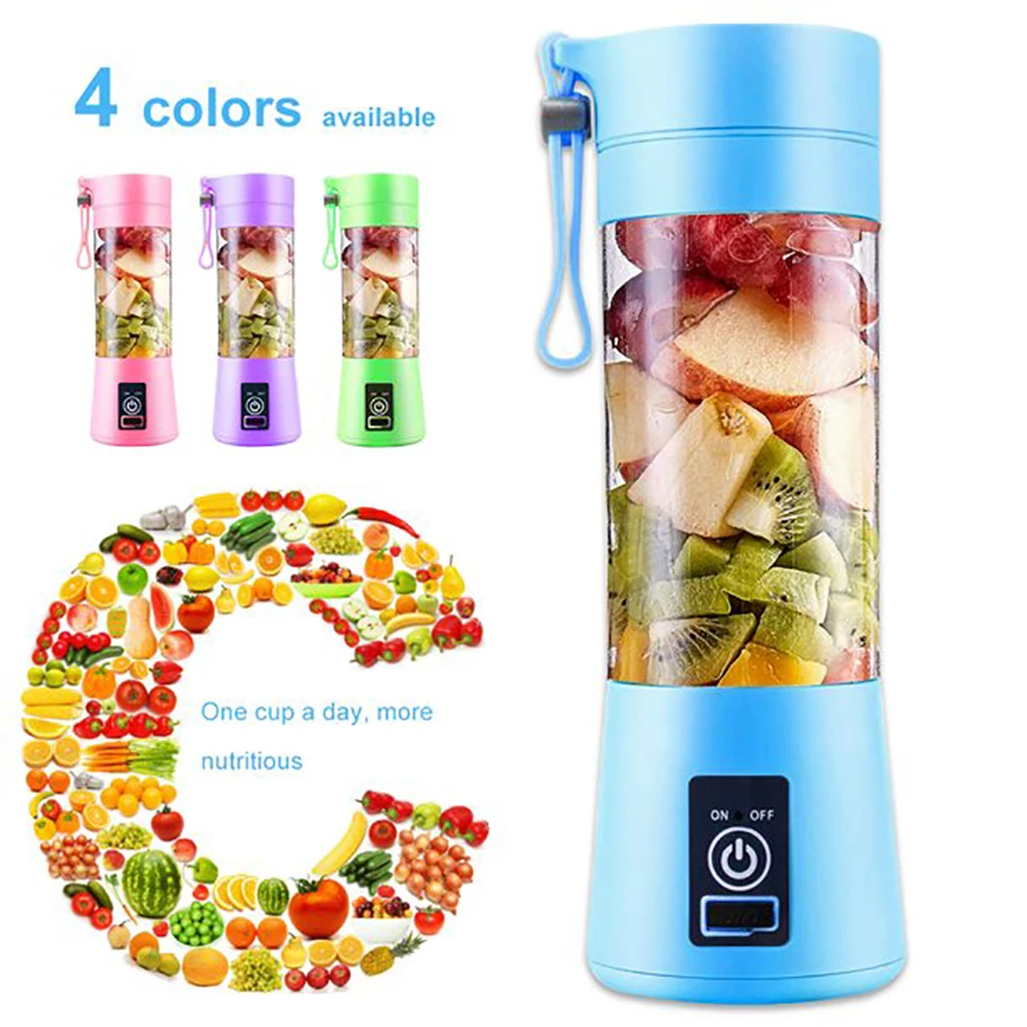 380ml-Juicer-Cup-Handheld-Portable-Mini-Electric-Smoothie-Juice ...