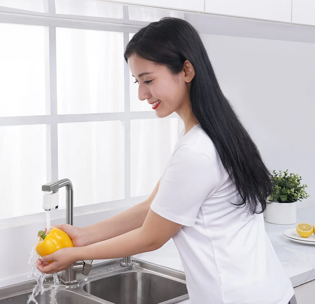 2024 Automatic Water Saver Tap Smart Faucet Sensor Infrared Water Ener ...