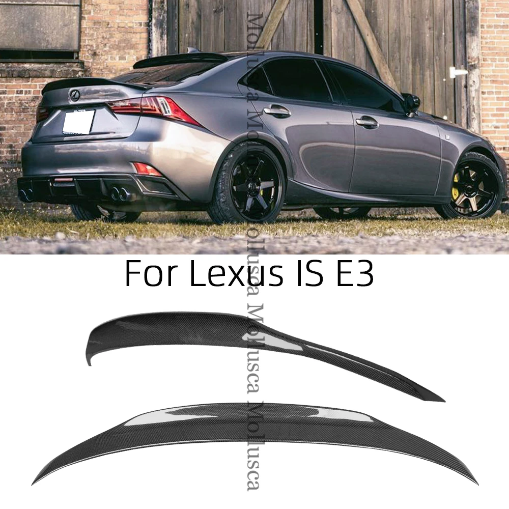 For-Lexus-IS-E3-3rd-generation-PSM-Style-Carbon-fiber-Rear-Spoiler ...