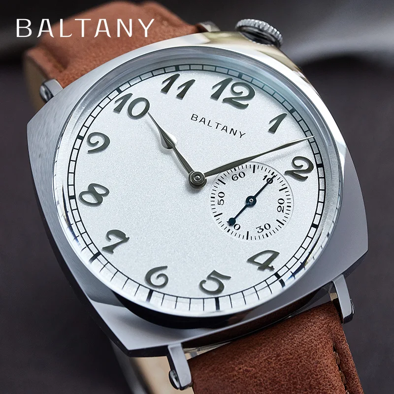 Baltany-1921-Vintage-Homage-Watch-S4046-Sub-second-Seagull-1701 ...