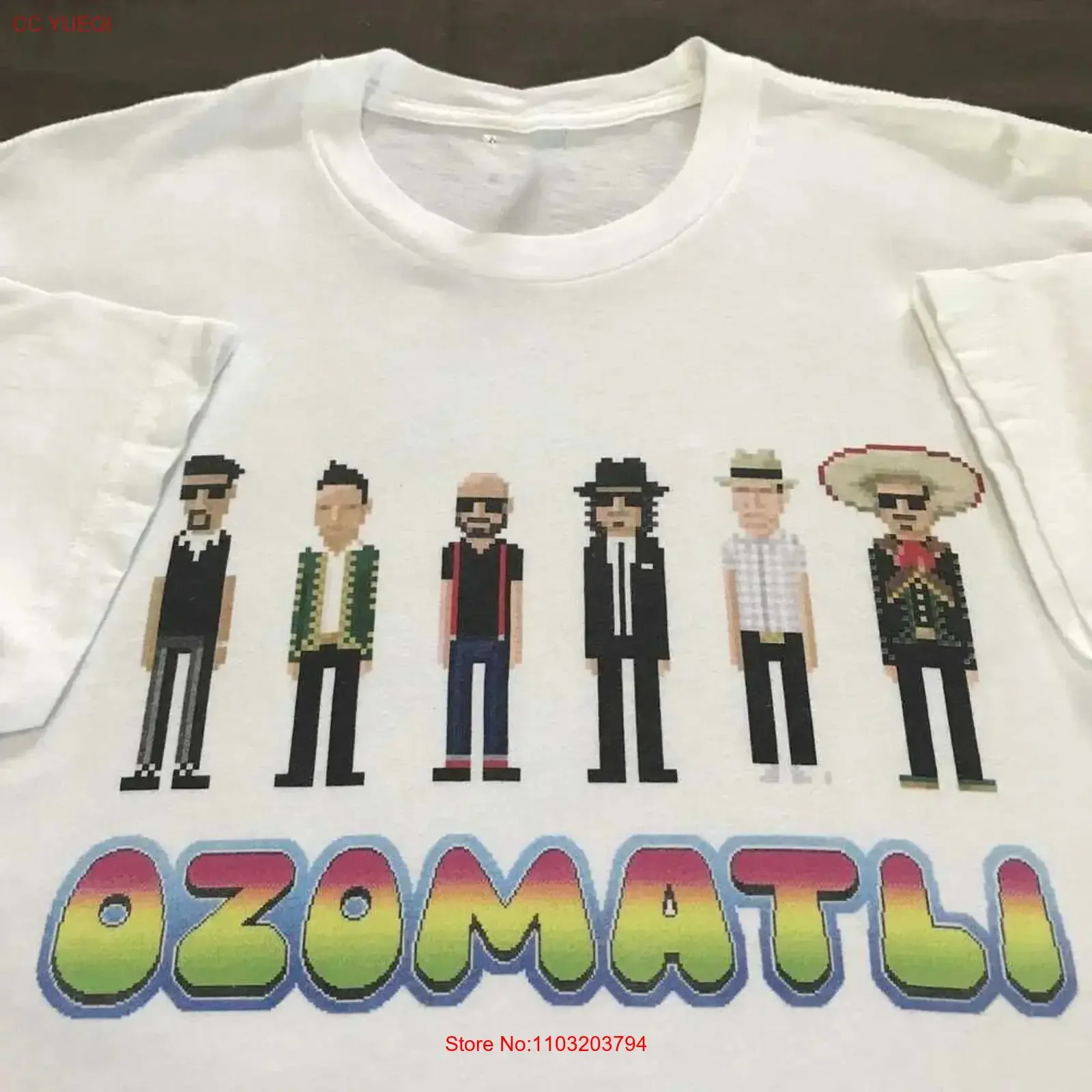 Vintage Ozomatli Band coton t-shirt Concert S à 5XL CR191 vintage lavé ...