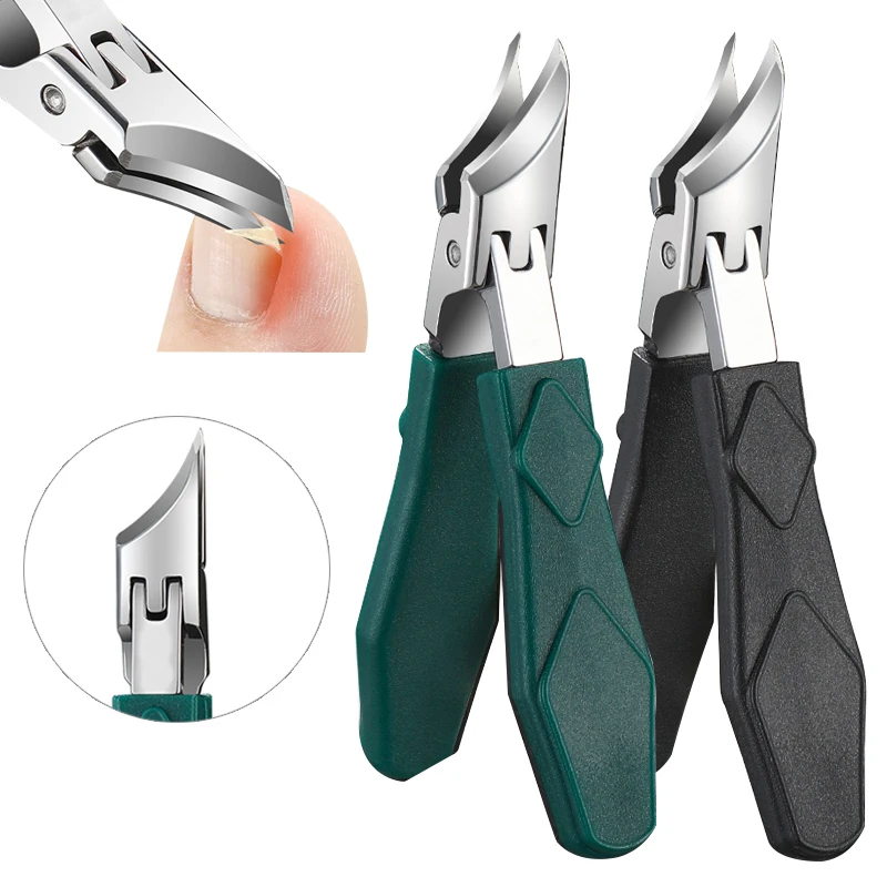 Special Anti-splash Nail Clippers ABS Ingrown Toenail Cuticle Cutter ...