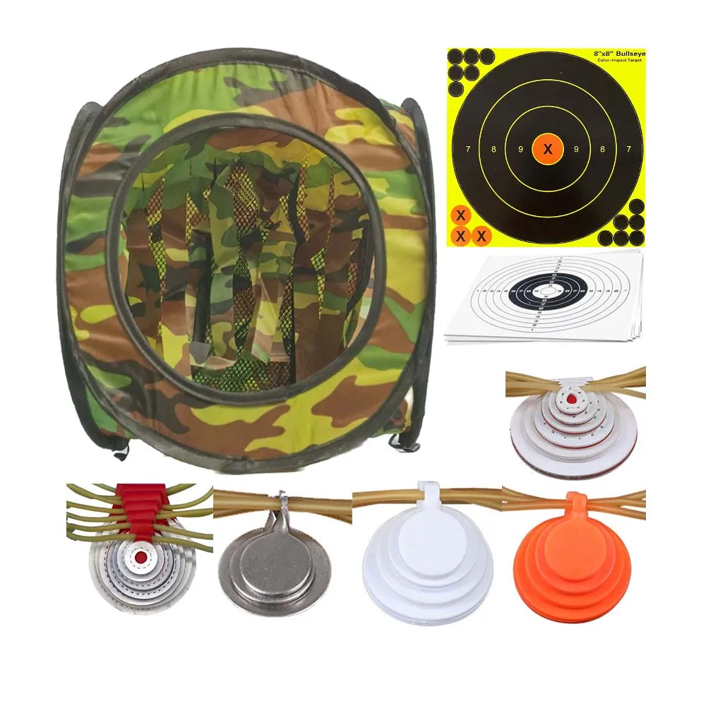 Versatile-Small-Camouflage-BBs-Plastic-Tent-Trap-W-Shooting-Stuffs ...