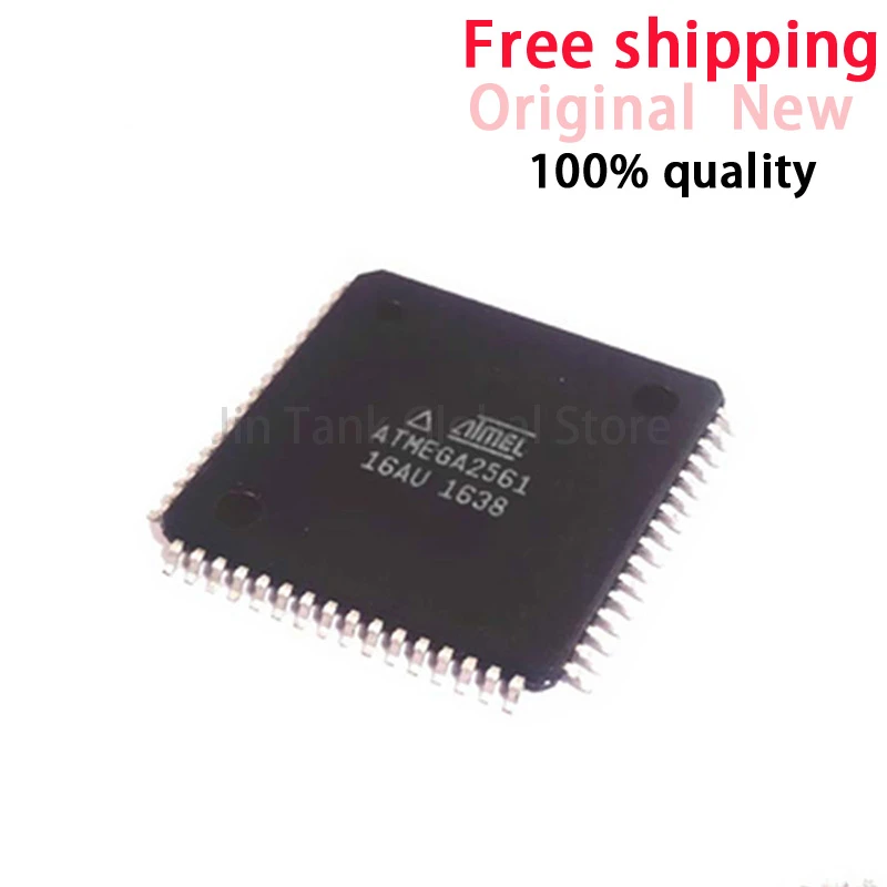 (5 10 قطعة) 100% جديد ATMEGA2561 16AU شرائح ATMEGA2561 16AU QFP 64| | - AliExpress